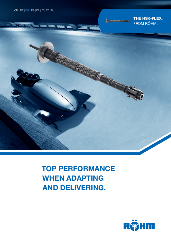 TOOL CLAMPING SYSTEMS - Röhm clamping devices : drill chucks, lathe ...